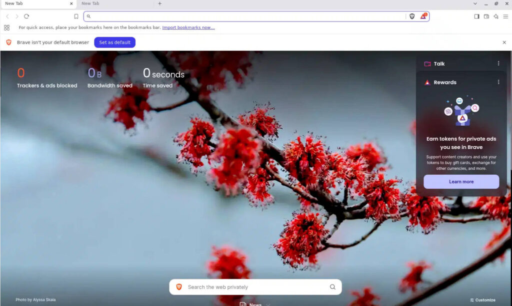 Brave web browser online - RunApps